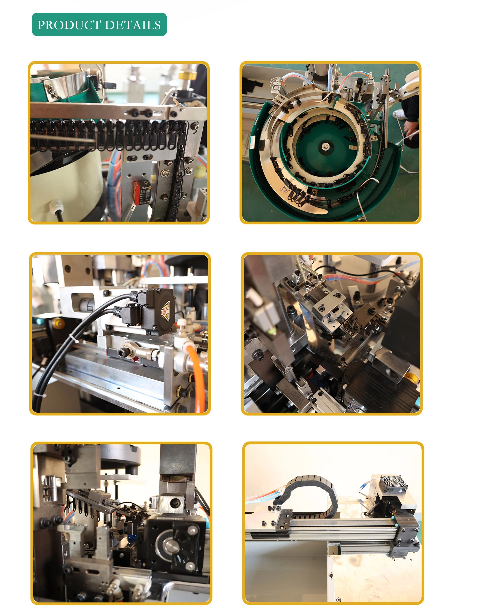 QLQ-SMCM Automatic Zipper Slider Mounting & Cutting Machine