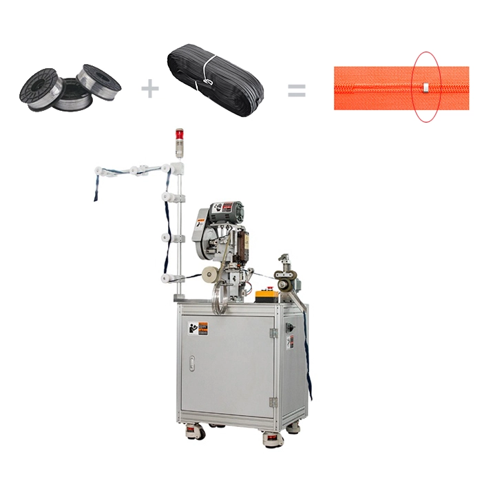 Factory Price Nylon Zipper Bottom Stop Machine Zipper Making Machine ...