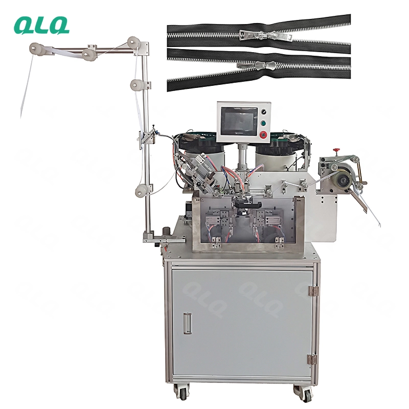 QLQ-DSMM Automatic Zipper Double Sliders Mounting Machine